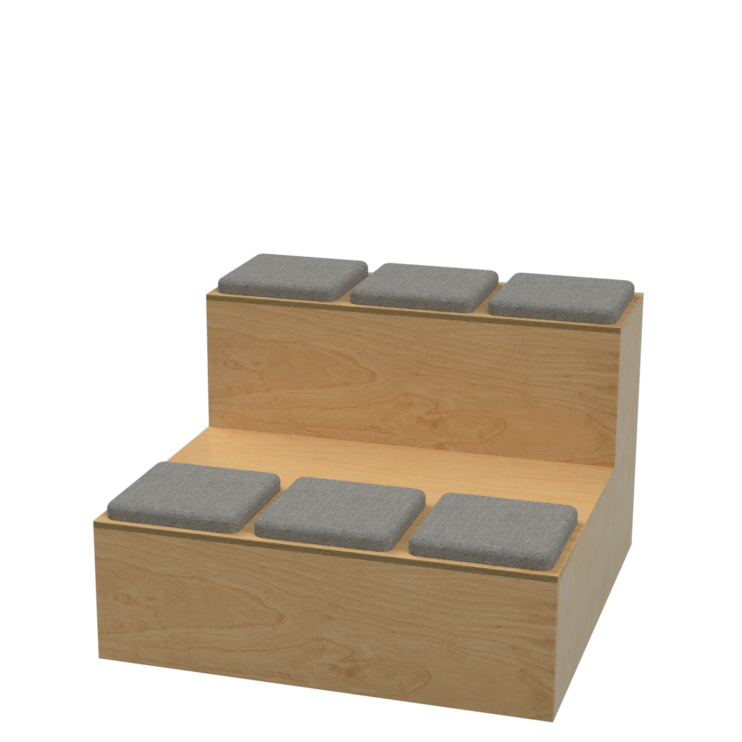 Modular Tiered Seating Two Tiers – Huxlo